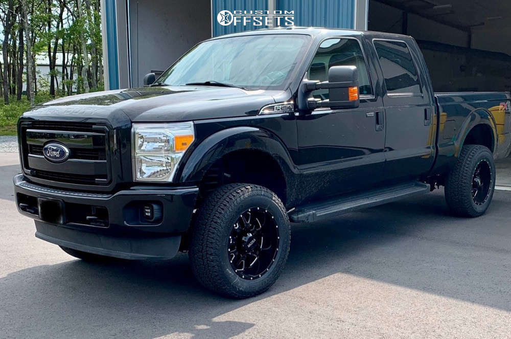 2012 Ford F-250 Super Duty with 20x10 -25 Ultra Hunter and 35/12.5R20 ...