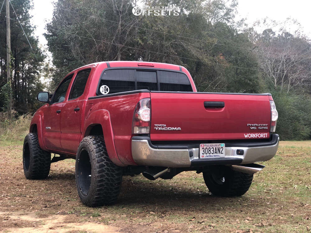 2011 Toyota Tacoma with 20x12 -51 Vision Prowler and 33/12.5R20 Kanati ...
