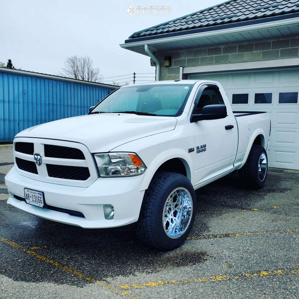 2016 Ram 1500 with 20x12 -51 Vision Rocker and 305/55R20 Sailun ...