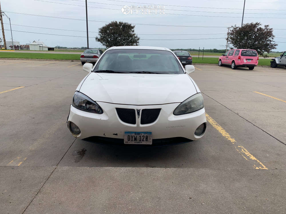 2006 Pontiac Grand Prix with 18x8 20 Drag Dr73 and 235/40R18 Crosswind ...