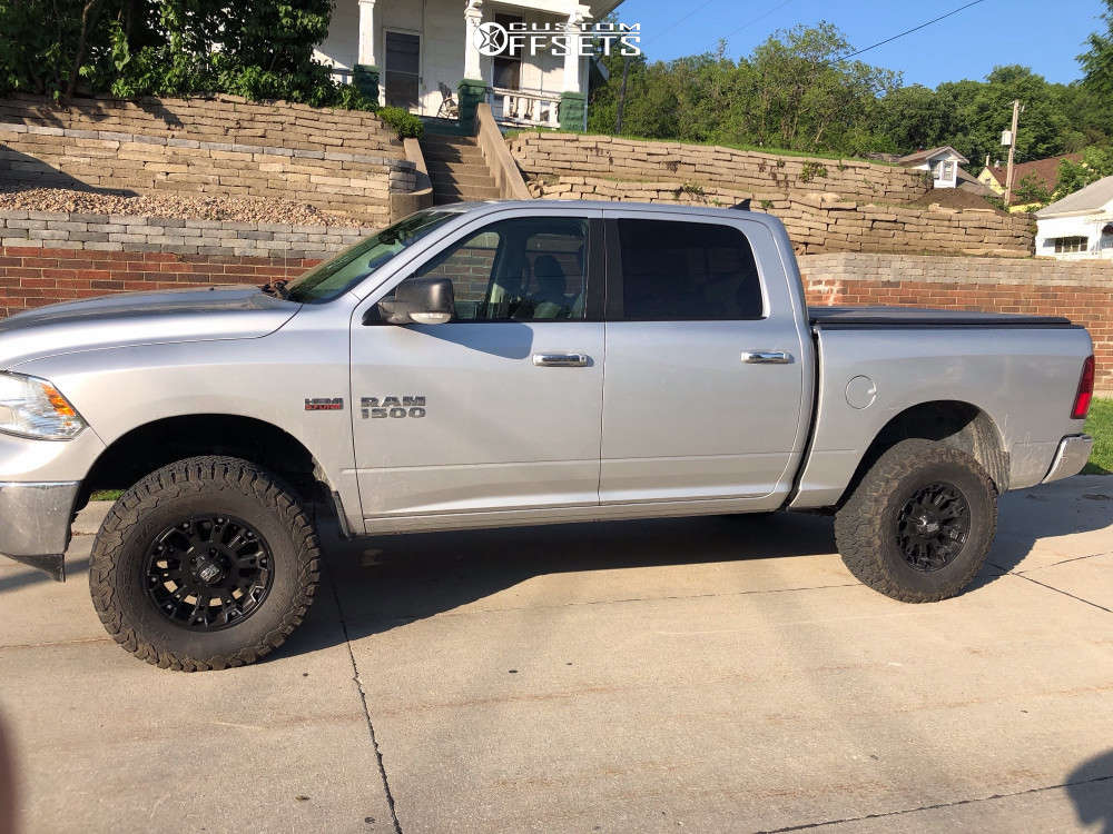 2015 Ram 1500 with 18x9 0 XD Xd800 and 35/12.5R18 BFGoodrich All ...