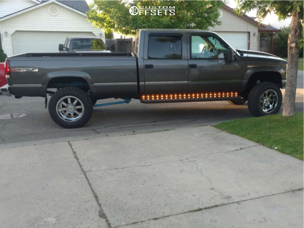 2000 Chevrolet K3500 with 20x10 -19 Gear Off-Road Big Block and 35/12 ...