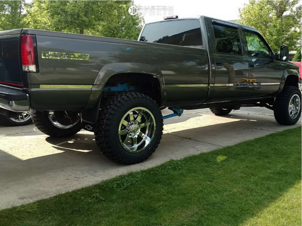 2000 Chevrolet K3500 with 20x10 -19 Gear Off-Road Big Block and 35/12 ...