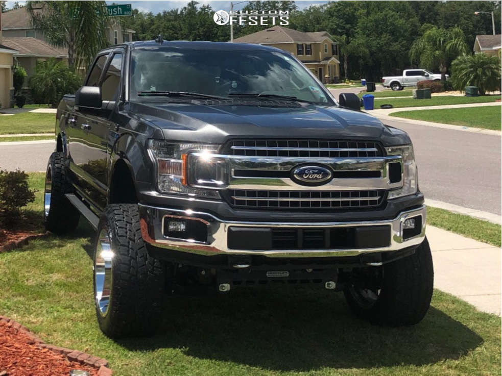 2018 Ford F-150 with 22x12 -44 RBP 73r and 35/12.5R22 Toyo Tires Open ...