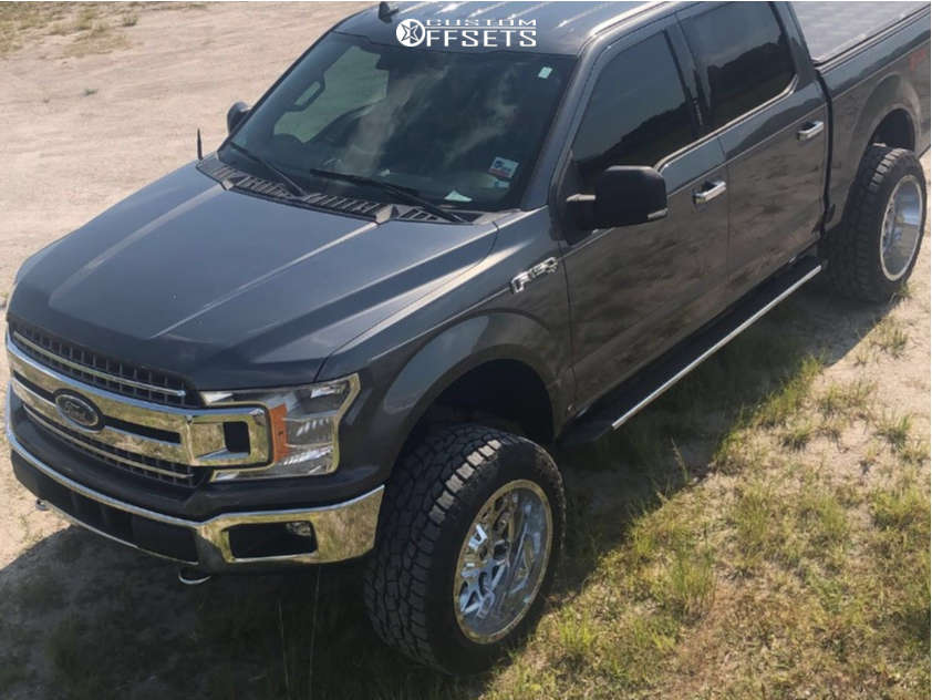 2018 Ford F-150 with 22x12 -44 RBP 73r and 35/12.5R22 Toyo Tires Open ...