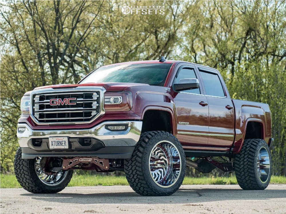 2018 GMC Sierra 1500 with 24x14 -81 ARKON OFF-ROAD Crown Series Victory ...