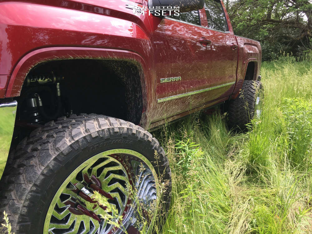 2018 GMC Sierra 1500 with 24x14 -81 ARKON OFF-ROAD Crown Series Victory ...