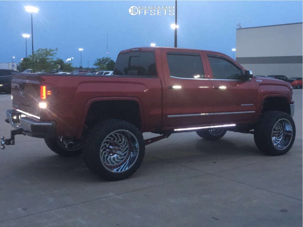 2018 GMC Sierra 1500 with 24x14 -81 ARKON OFF-ROAD Crown Series Victory ...