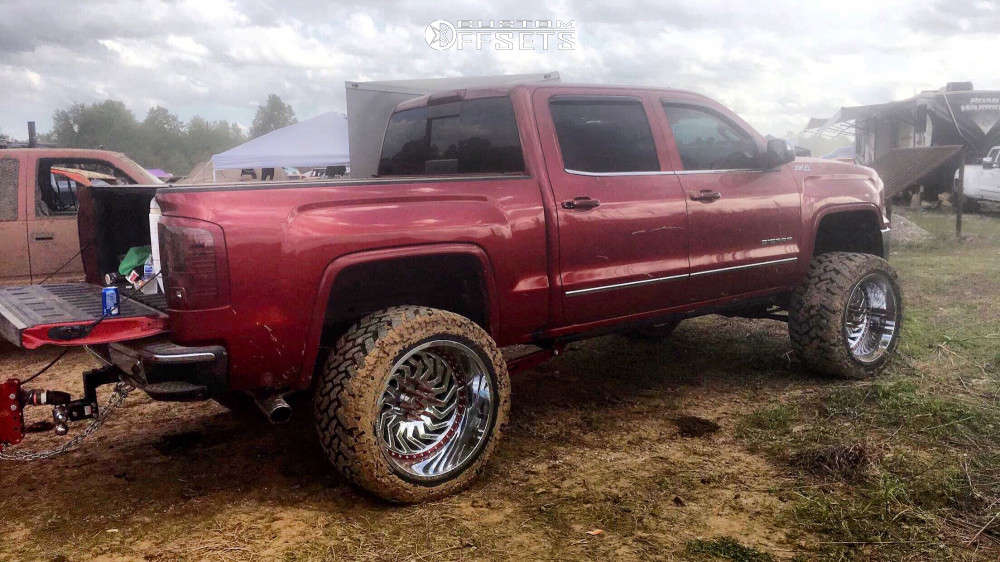 2018 GMC Sierra 1500 with 24x14 -81 ARKON OFF-ROAD Crown Series Victory ...