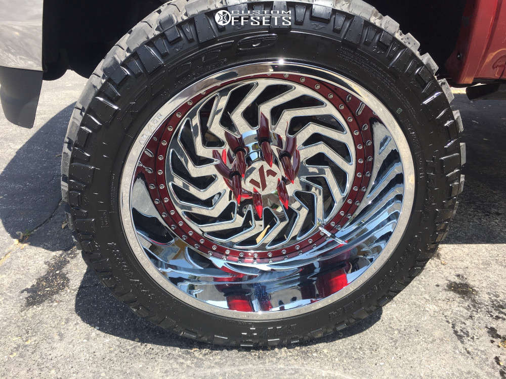 2018 GMC Sierra 1500 with 24x14 -81 ARKON OFF-ROAD Crown Series Victory ...