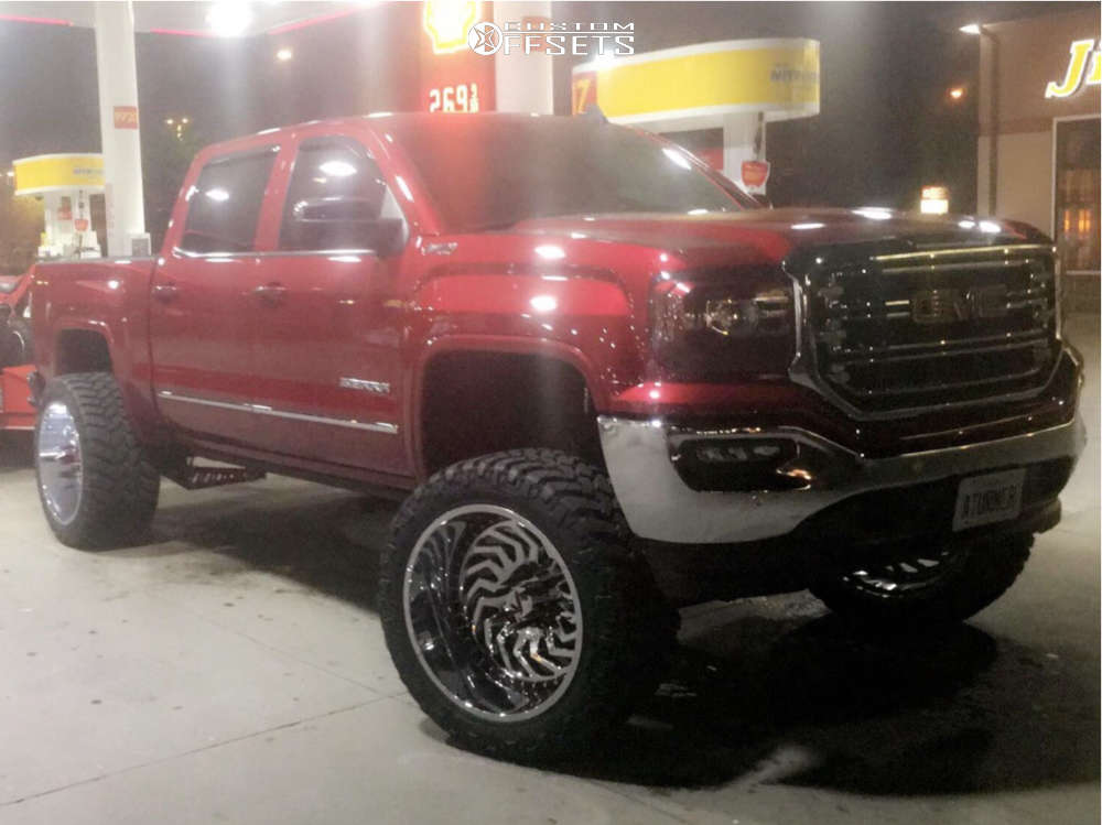 2018 GMC Sierra 1500 with 24x14 -81 ARKON OFF-ROAD Crown Series Victory ...
