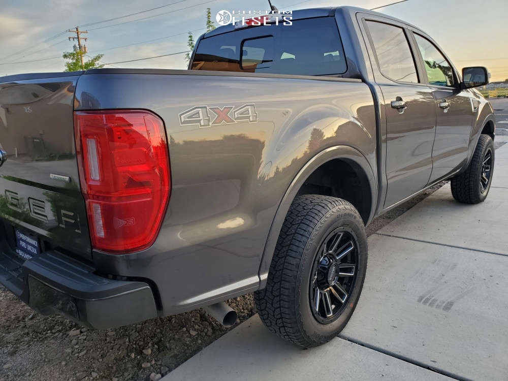 2019 Ford Ranger with 18x9 18 Ultra Apocalypse and 265/65R18 Hankook ...