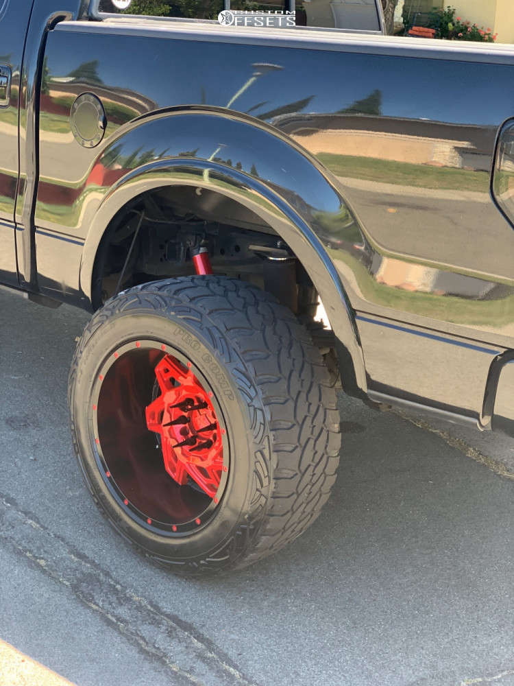 2012 Ford F-150 with 20x12 -44 Dropstars 645mb and 35/12.5R20 Pro Comp ...