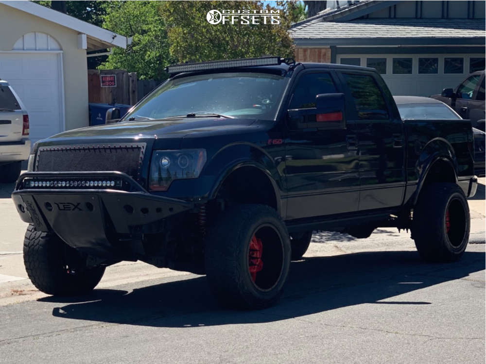 2012 Ford F-150 with 20x12 -44 Dropstars 645mb and 35/12.5R20 Pro Comp ...
