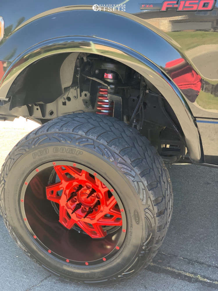 2012 Ford F-150 with 20x12 -44 Dropstars 645mb and 35/12.5R20 Pro Comp ...