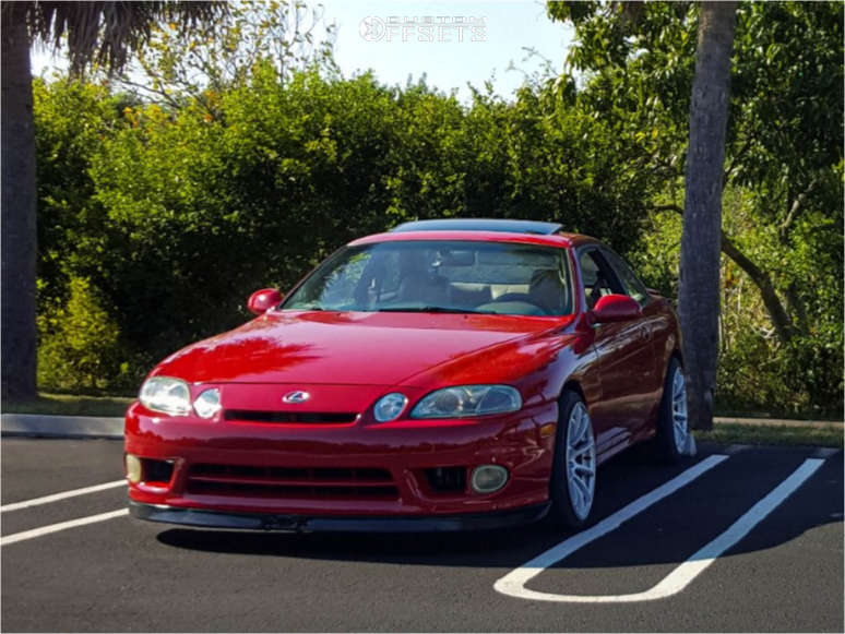1998 Lexus SC300 with 18x9.5 22 Varrstoen Mk9 and 245/35R18 Hankook ...