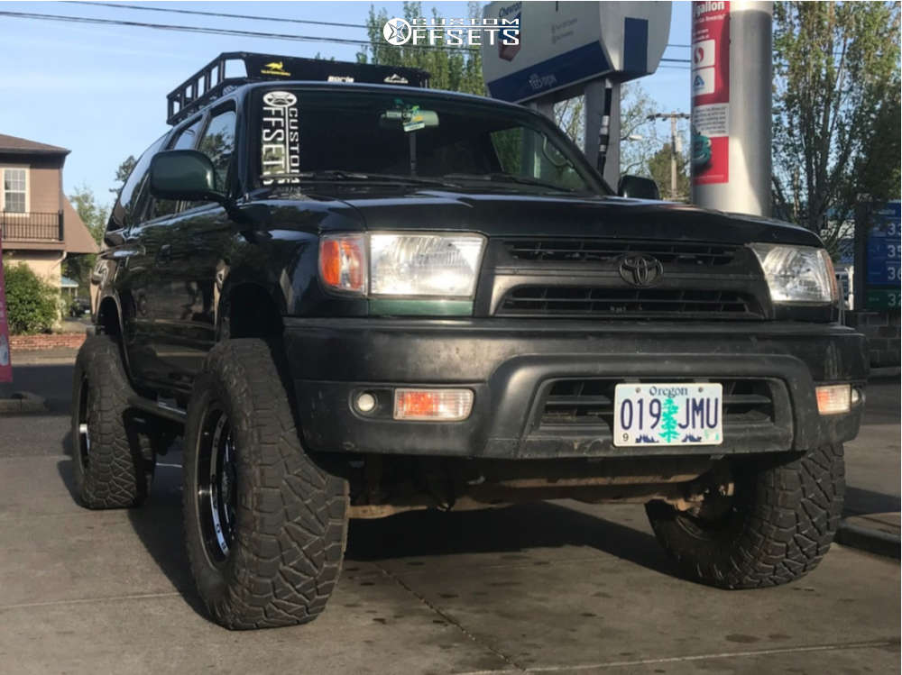 2002 Toyota 4Runner with 17x9 -12 Dropstars 657bm and 285/70R17 Nitto ...