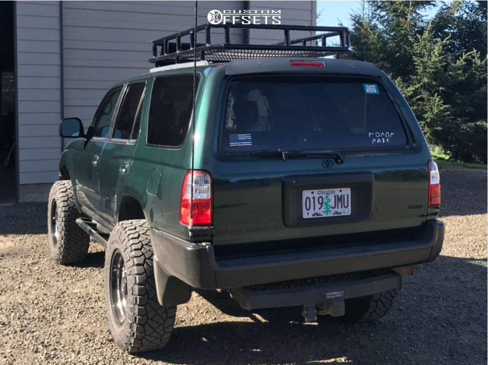 2002 Toyota 4Runner with 17x9 -12 Dropstars 657bm and 285/70R17 Nitto ...