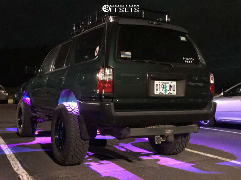 2002 Toyota 4Runner with 17x9 -12 Dropstars 657bm and 285/70R17 Nitto ...