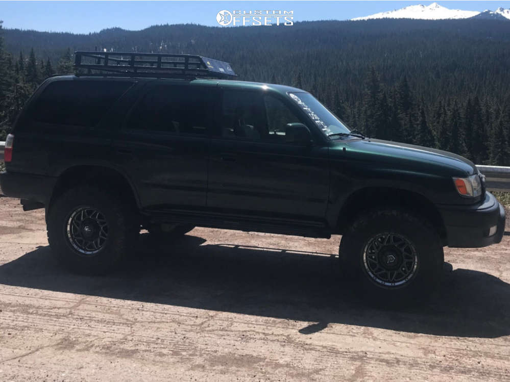 2002 Toyota 4Runner with 17x9 -12 Dropstars 657bm and 285/70R17 Nitto ...