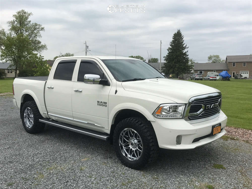 2016 Ram 1500 with 20x9 American Truxx Grind and 295/60R20 Cooper ...