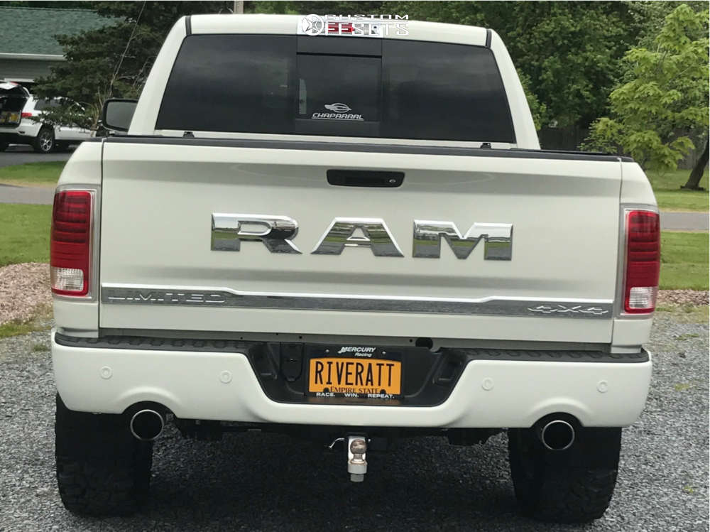 2016 Ram 1500 with 20x9 American Truxx Grind and 295/60R20 Cooper ...