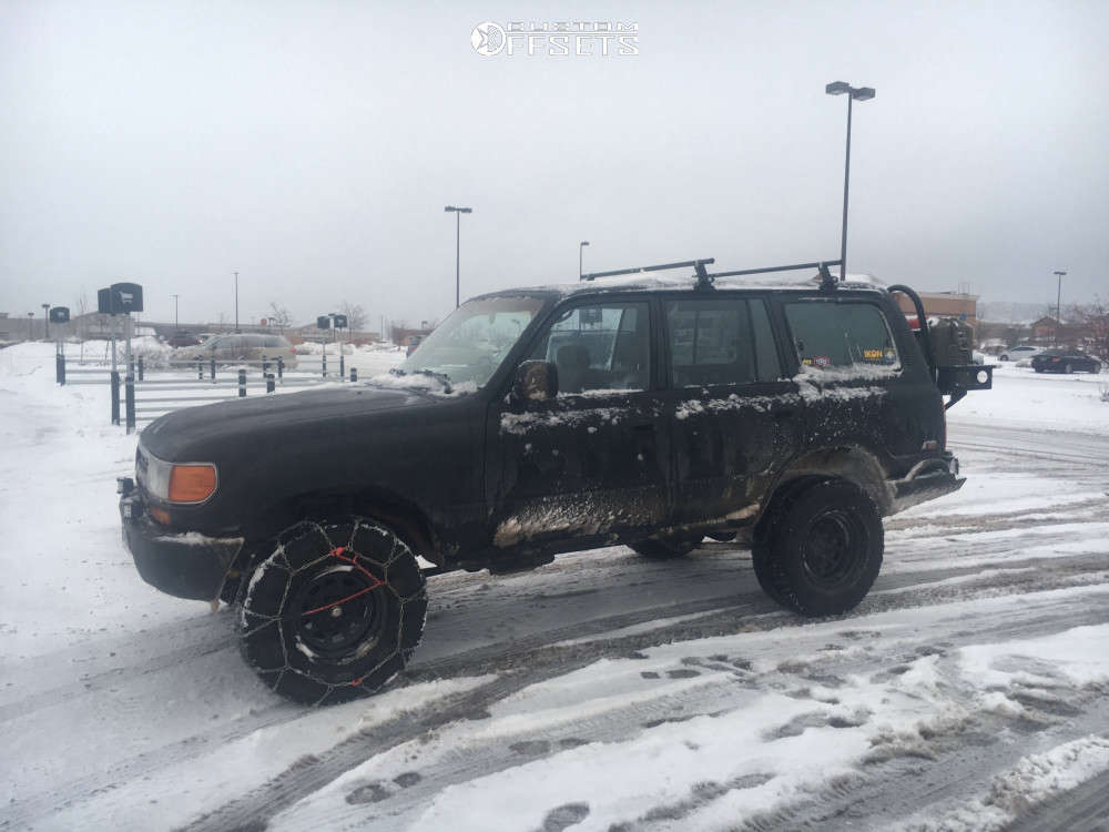 1991 Toyota Land Cruiser with 16x8 -6 Pro Comp Series 51 and 285/75R16 ...