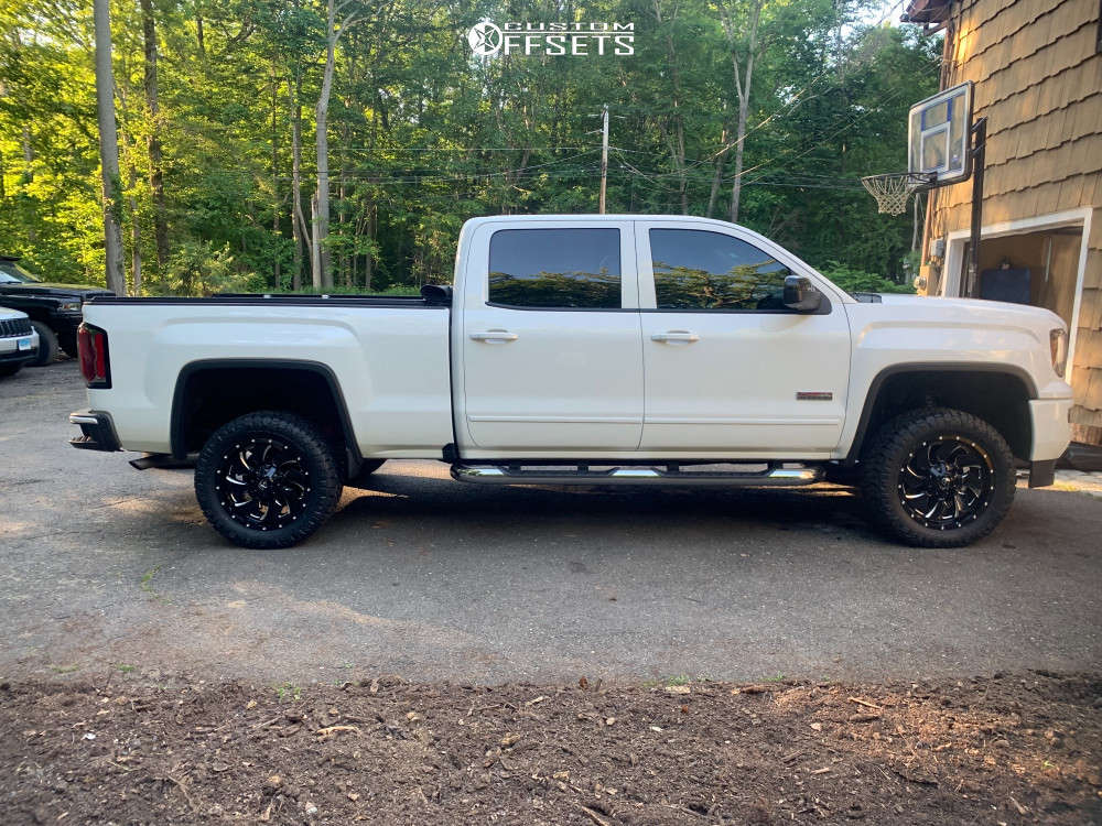 2017 GMC Sierra 1500 with 20x9 20 Fuel Cleaver and 305/50R20 Nitto ...