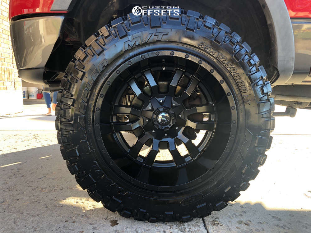 2006 Ford F-150 with 20x12 -44 Fuel Sledge and 35/12.5R20 Nitto Trail ...