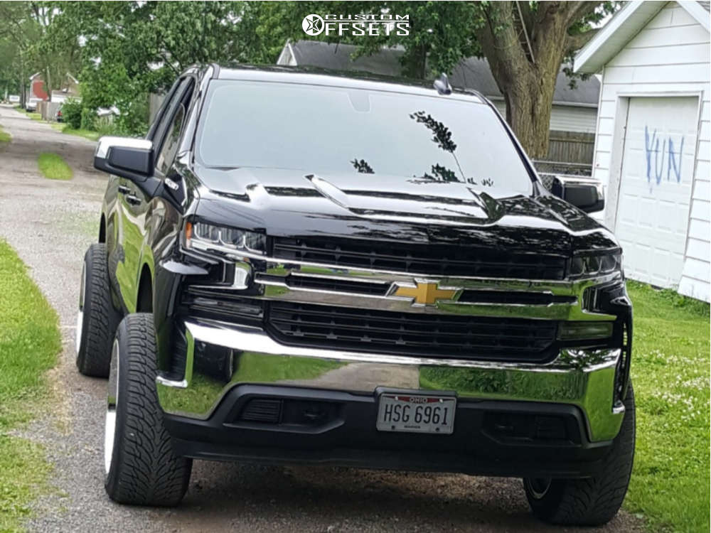 2019 Chevrolet Silverado 1500 with 22x12 -51 Vision Rocker and 305 ...