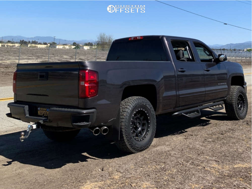 2015 Chevrolet Silverado 1500 with 17x8.5 0 Method Mesh and 275/70R17 ...
