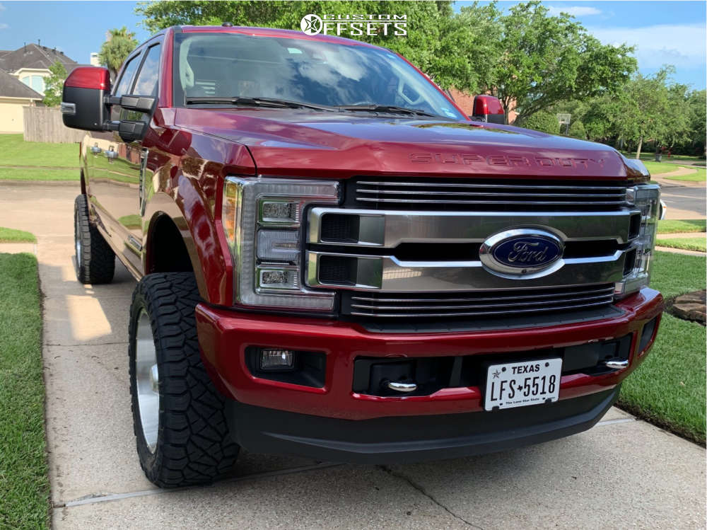 2018 Ford F-250 Super Duty with 22x10 -19 Axe Offroad Ax2.1 and 35/12 ...
