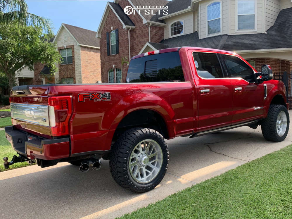 2018 Ford F-250 Super Duty with 22x10 -19 Axe Offroad Ax2.1 and 35/12 ...