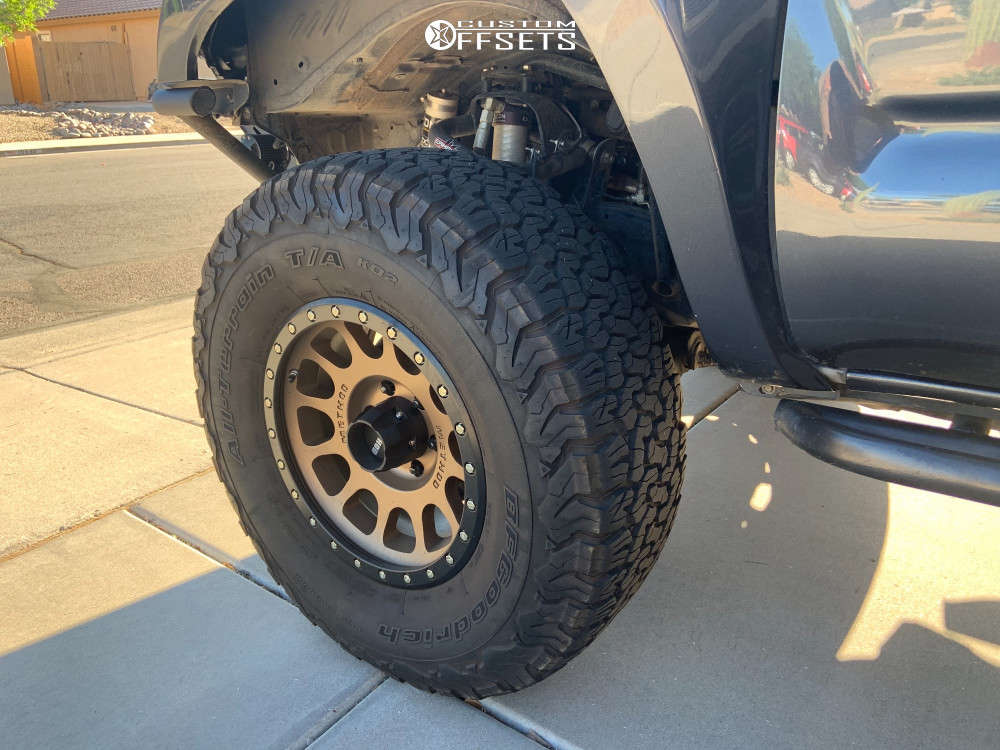 2014 Toyota Tacoma with 17x8.5 0 Method Nv and 315/70R17 BFGoodrich All ...