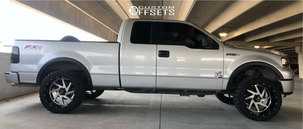 2006 Ford F-150 with 22x12 -44 Xtreme Force Xf6 and 33/12.5R22 Atlas ...