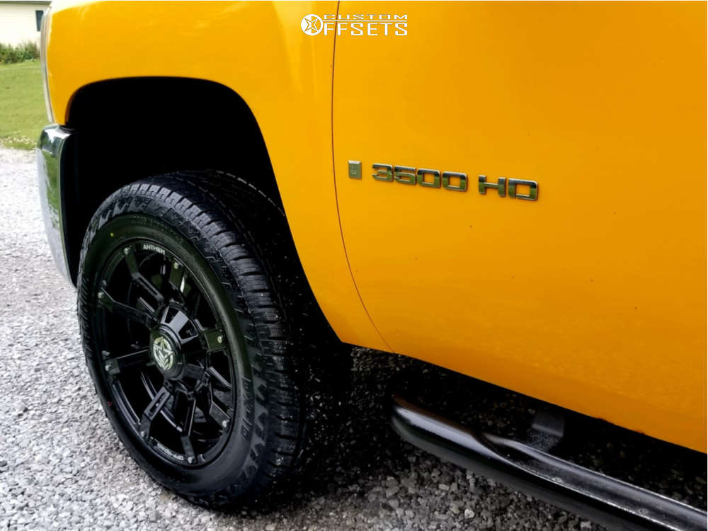 2008 Chevrolet Silverado 3500 HD with 20x9 -12 Anthem Off-Road Defender ...