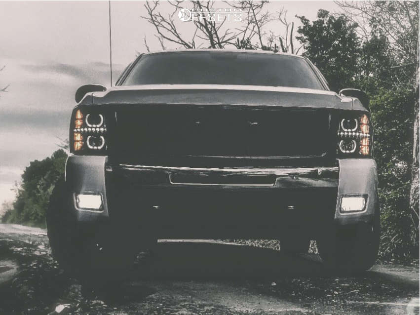 2011 Chevrolet Silverado 1500 with 20x9 1 Fuel Baja and 33/12.5R20 RBP ...