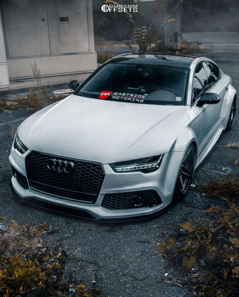 2017 Audi S7 with 21x10.5 -18 Vossen MX-1 3 Piece and 285/30R21 ...