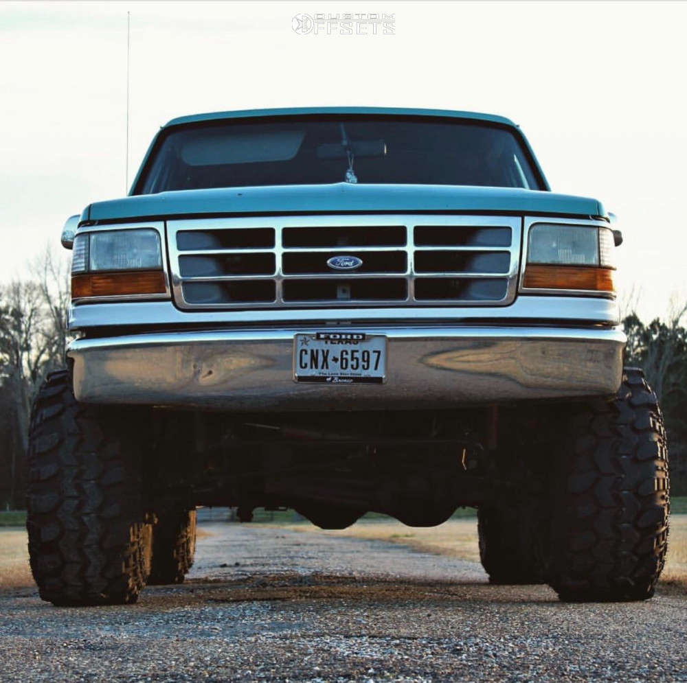 1995 Ford Bronco with 15x12 -73 Mickey Thompson Classic Iii and 35/15 ...