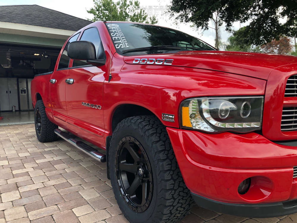 2005 Dodge Ram 1500 with 20x9 -1 Fuel Ripper and 305/55R20 BFGoodrich ...