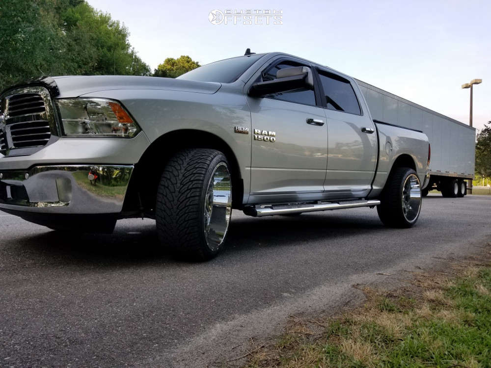 2018 Ram 1500 Super Aggressive 3"-5" Stock | Custom Offsets