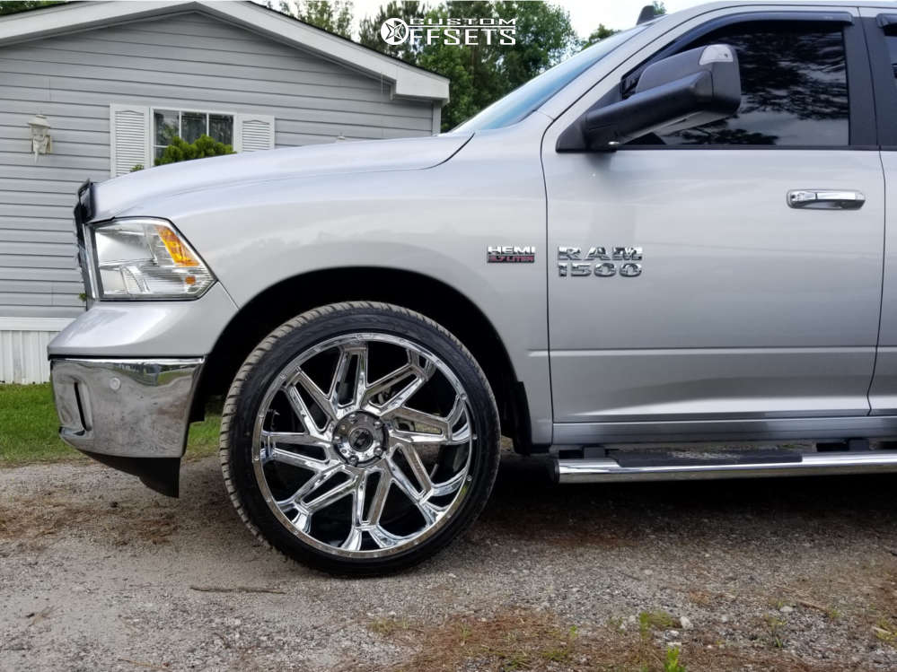 2018 Ram 1500 Super Aggressive 3"-5" Stock | Custom Offsets