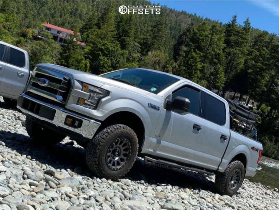 2017 Ford F-150 with 18x9 1 Fuel Vector and 275/70R18 BFGoodrich All ...
