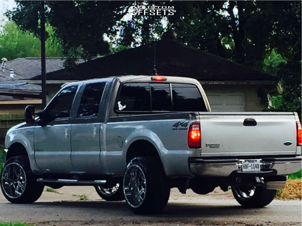 2001 Ford F-250 Super Duty with 22x14 -76 XD Riot and 33/12.5R22 Toyo ...