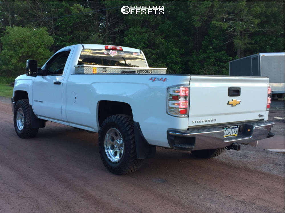 2015 Chevrolet Silverado 1500 with 17x9 -6 Pro Comp Series 69 and 285 ...