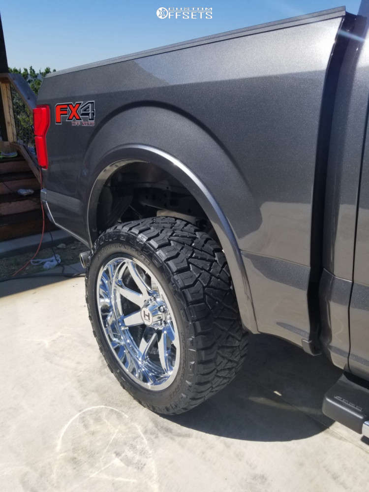 2018 Ford F-150 with 22x10 -25 Hostile Alpha and 33/12.5R22 Nitto Ridge ...