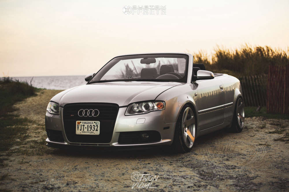 2007 Audi S4 with 18x9.5 35 Rotiform Tmb and 215/25R18 Achilles Atr ...