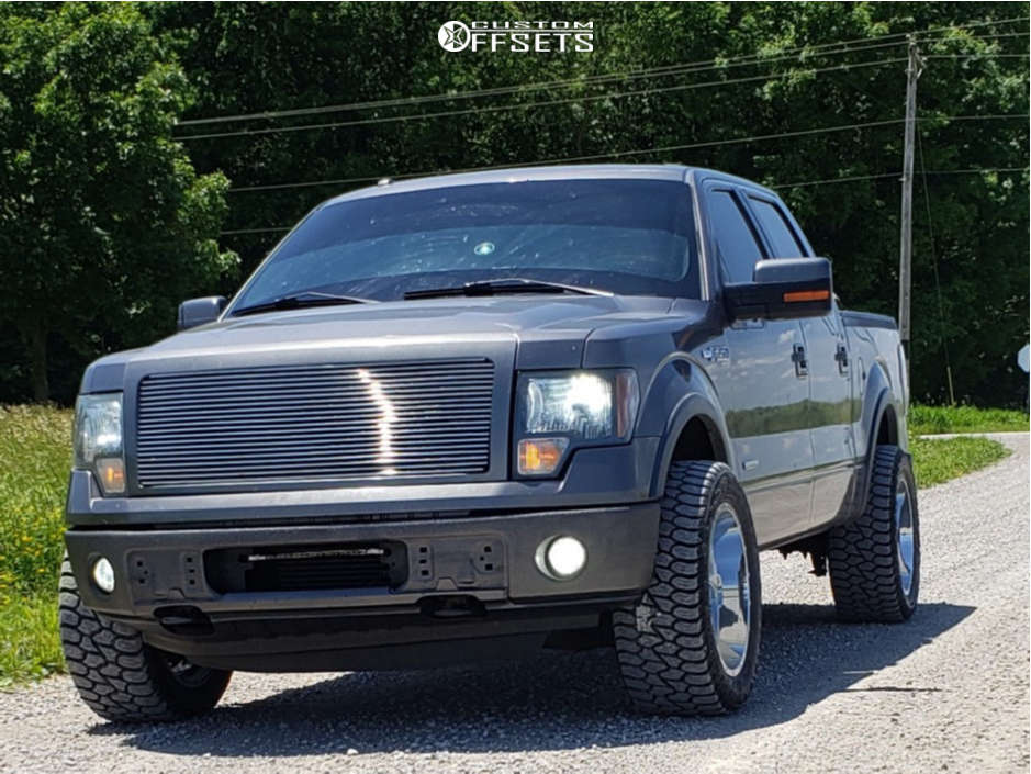 2011 Ford F-150 with 20x10 -25 Ultra Hunter and 285/55R20 AMP Terrain ...