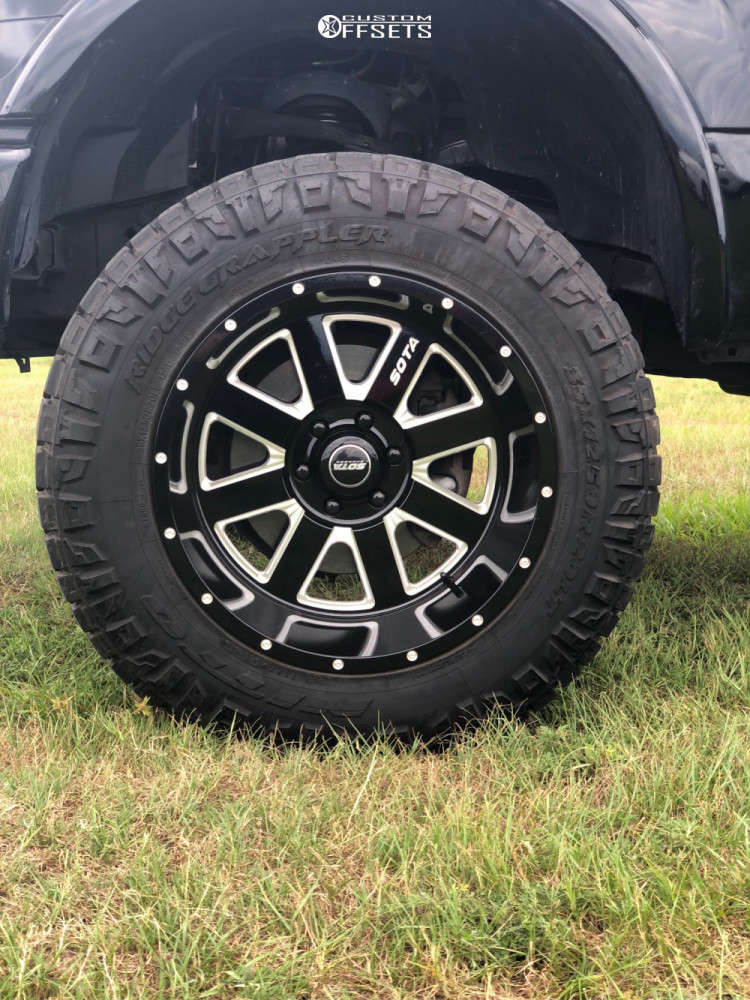 2016 Ford F-150 with 20x12 -51 Sota Awol and 35/12.5R20 Nitto Ridge Grappler and Suspension Lift ...