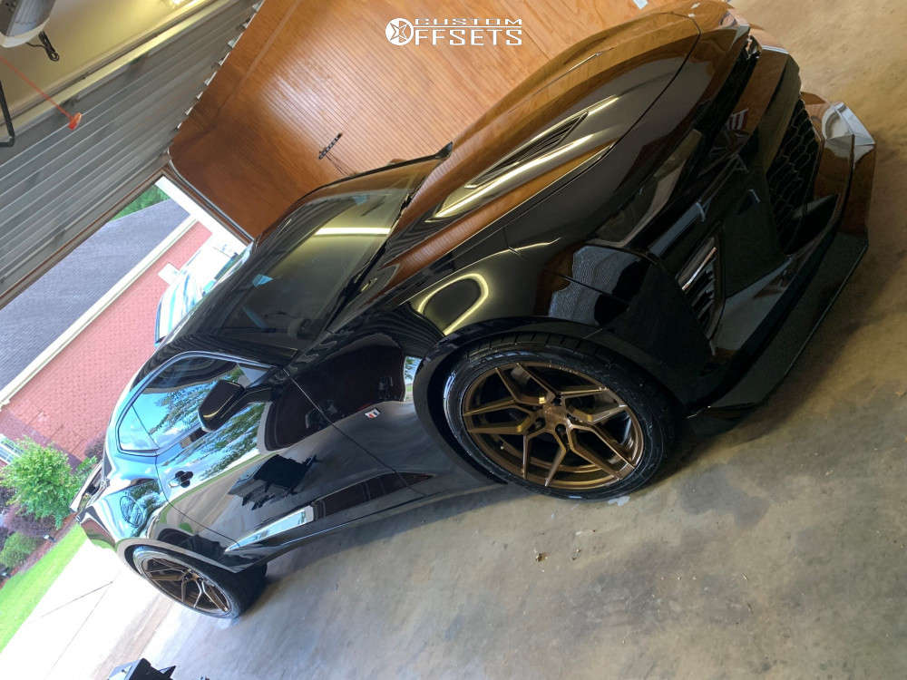 2016 Chevrolet Camaro with 20x10 23 Rohana Rfx11 and 285/35R20 Nitto ...